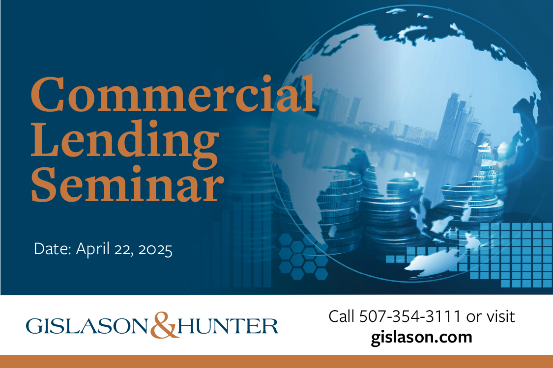 Commercial Lending Seminar 2025 - Gislason & Hunter